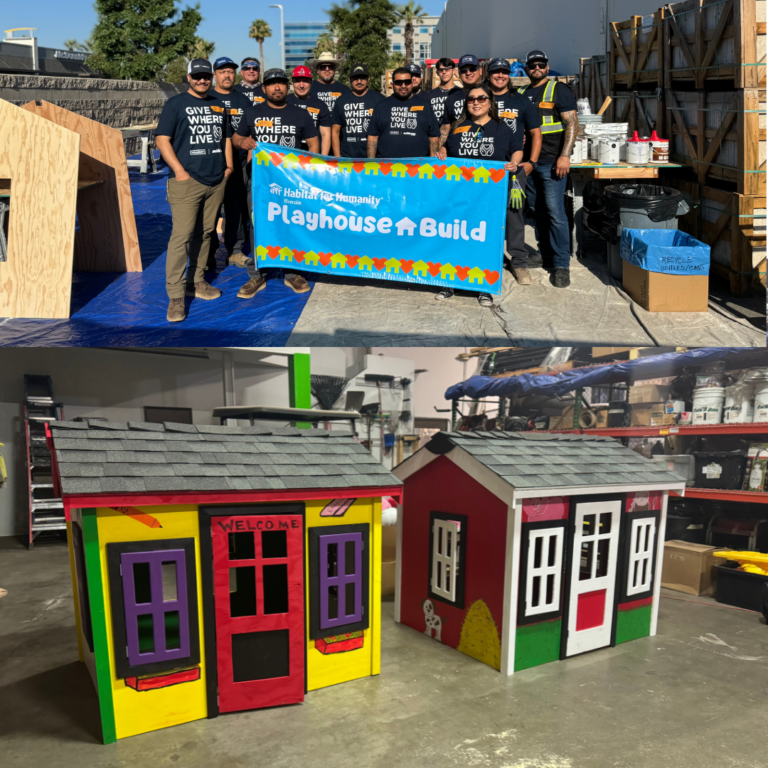 Playhouse Build - Habitat for Humanity Riverside